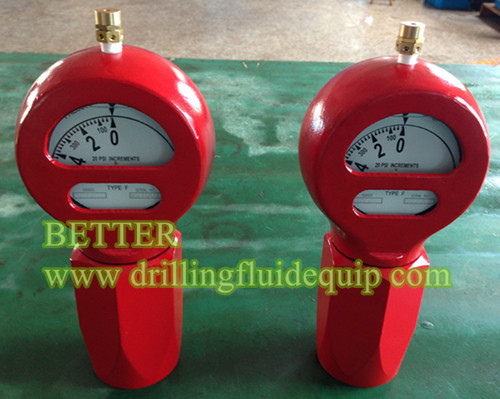 Cameron OTECO style Mud Pressure Gauge Type D TYPE F 2"LPT Fig.1502 ...