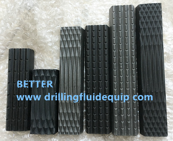 Rotary Slip Inserts Manual Tong Dies High Alloy Steel Heat Treatment ...