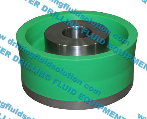 Alloy Steel Dual Duro Triplex Mud Pump Piston Polyurethane Bonded For ...