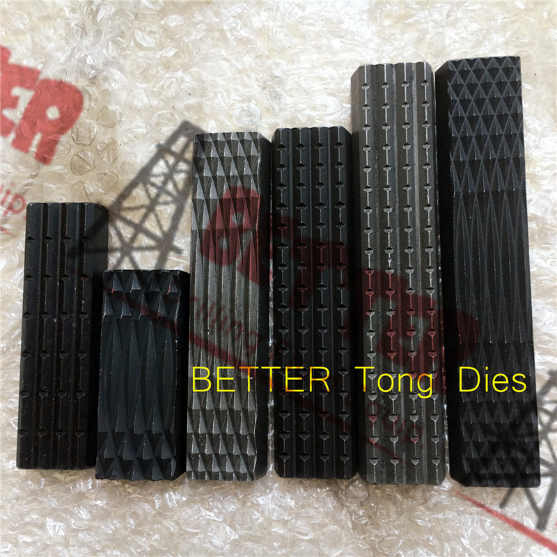 tong dies and slip inserts, tongs, power tong, dies for safety clamps ...